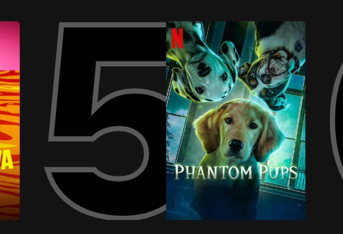 Phantom Pups debuts at No. 5 on Netflix! - Brahm Wenger